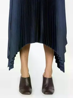 JOSEPH Ade Plissé Skirt - Blue