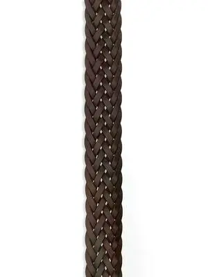 J & M DAVIDSON Braided Belt - Brown