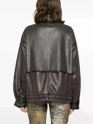 TOUT A COUP Faux-leather Jacket