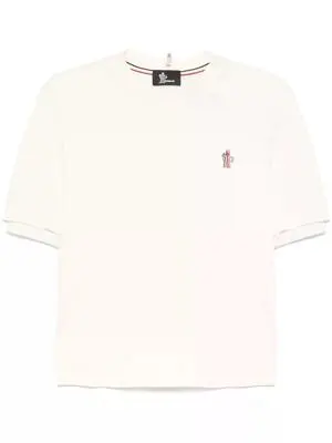 Moncler Logo-patch T-shirt - White