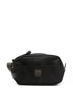 Filson Logo-patch Wash Bag - Black
