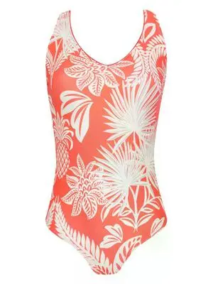 LYGIA & NANNY Laila Printed Swimsuit - Orange