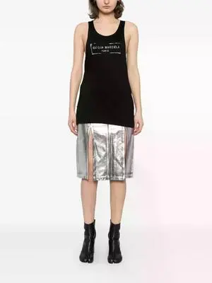 MAISON MARGIELA Printed Tank Top - Black
