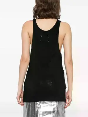 MAISON MARGIELA Printed Tank Top - Black