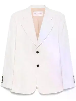 Valentino Garavani Linen Blazer - Neutrals