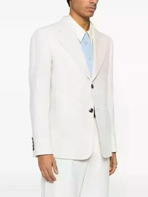 Valentino Garavani Linen Blazer - Neutrals