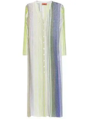 Missoni Long Cardigan Dress - Green
