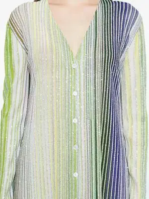 Missoni Long Cardigan Dress - Green