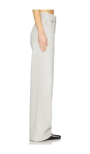 AGOLDE Dame High Rise Wide Leg Jeans