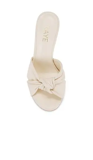 Raye Beatriz Slip-on Knotted Heeled Sandal