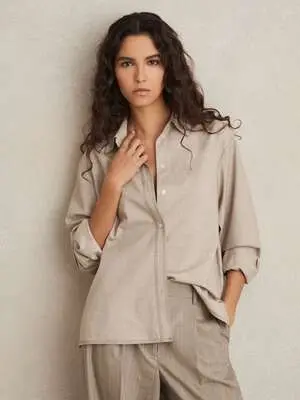 Reiss Long Sleeve Shirts For Women