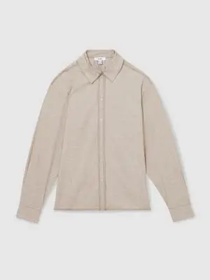 REISS Nova Relaxed Long-sleeve Shirt