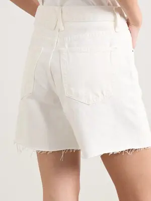 SLVRLAKE Sienna Denim Shorts - White