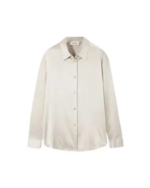 LISA YANG Silk-satin Shirt