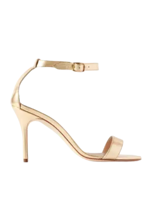 Women's Bijoux Ankle Strap Metallic Leather Sandals