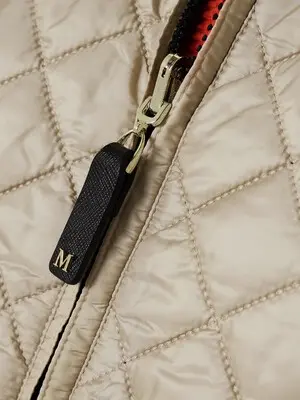Max Mara Licia Quilted Shell Bomber Jacket