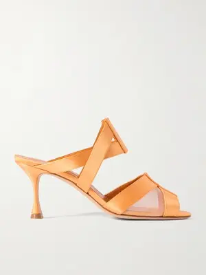 Paneled Sandals For Women
