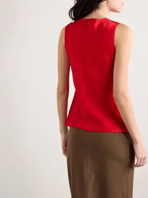 AMI Paris Crepe Tank