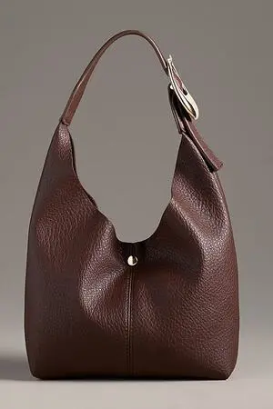 Brown Knotted Shoulder Bags