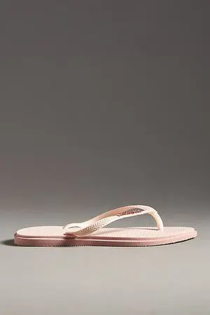 Havaianas Slim Point Thong Sandals - Pink