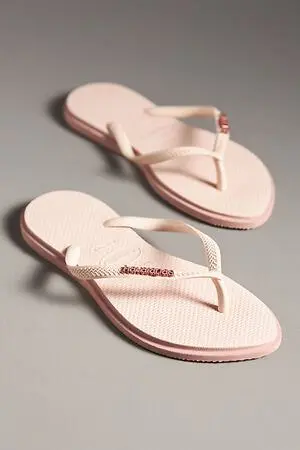 Havaianas Slim Point Thong Sandals - Pink