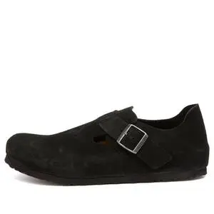 BIRKENSTOCK London Loafer - Black Suede