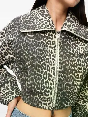 GANNI Leopard-print Jacket
