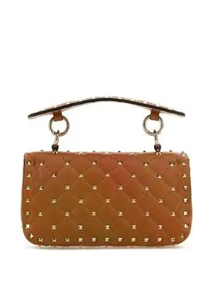 Valentino Garavani Rockstud Spike Tote - Brown