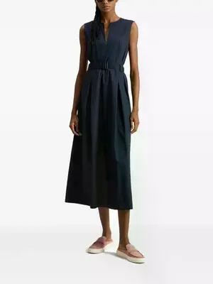 Woolrich Belted Midi Dress - Blue