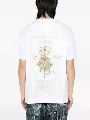 Givenchy Logo-embroidered T-shirt