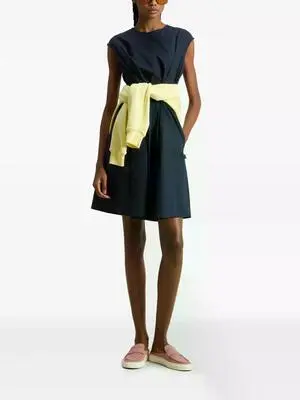 Woolrich Belted Mini Dress - Blue