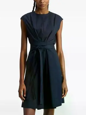 Woolrich Belted Mini Dress - Blue