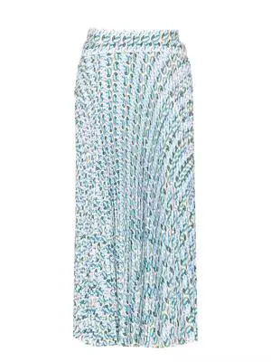 Tory Burch Abstract-print Maxi Skirt