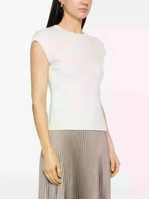 Eric Bompard Cap-sleeve Top