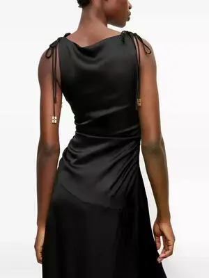 GANNI Draped Dress - Black
