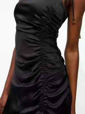 GANNI Draped Dress - Black