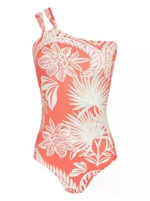 LYGIA & NANNY Miusha One-shoulder Swimsuit - Orange