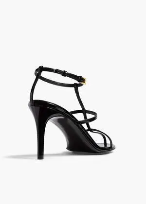 Khaite Cage Sandal - Black