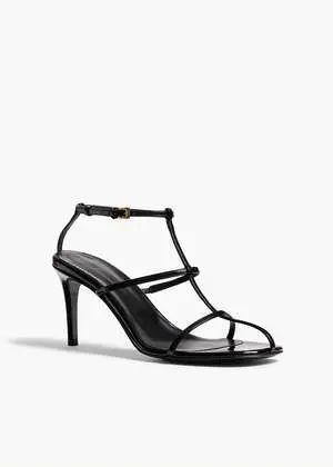 Khaite Cage Sandal - Black