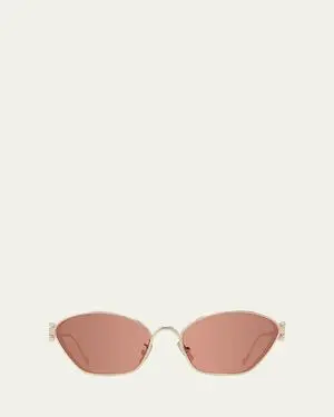 Loewe Anagram Lw40115u Cat Eye Sunglasses - Pink