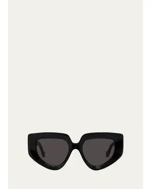 Loewe Loewe Anagram LW40154U Sunglasses Black
