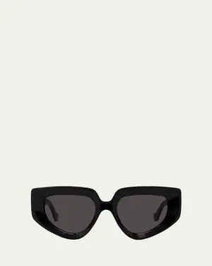 Loewe Loewe Anagram LW40154U Sunglasses Sblksmk