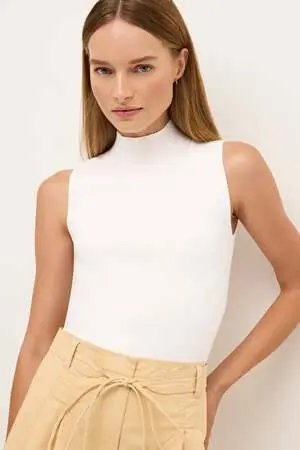 MARIE OLIVER Mazie Top - Cool White