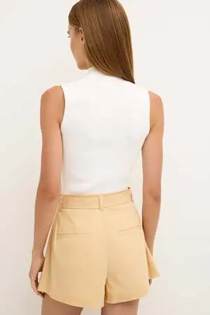 MARIE OLIVER Mazie Top - Cool White