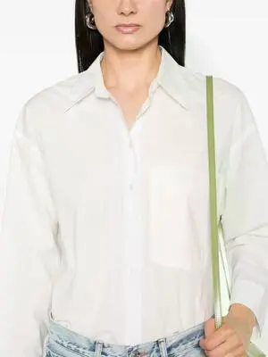 AGOLDE Naya Cropped Shirt