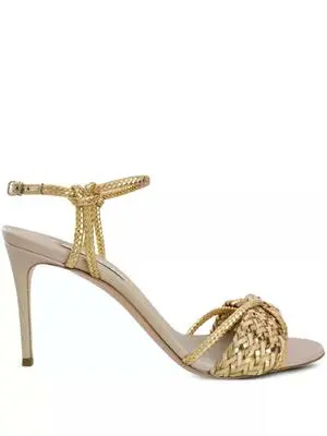 Casadei 111mm Interwoven Sandals