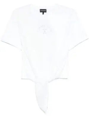 Emporio Armani Logo-print T-shirt - White