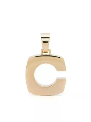 RENATO CIPULLO 18kt Yellow Splendente Letter 'c' Pendant - Gold