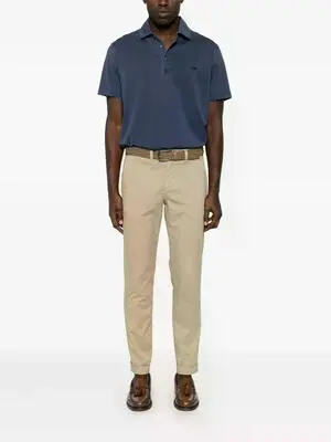 FAY Jersey Polo Shirt - Blue