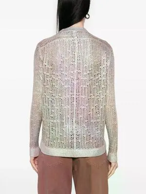 Avant Toi Foil-print Sweater